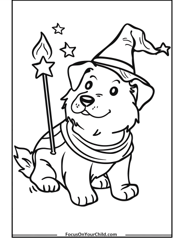 50+ Wizard Coloring Pages (Free PDF Printables)