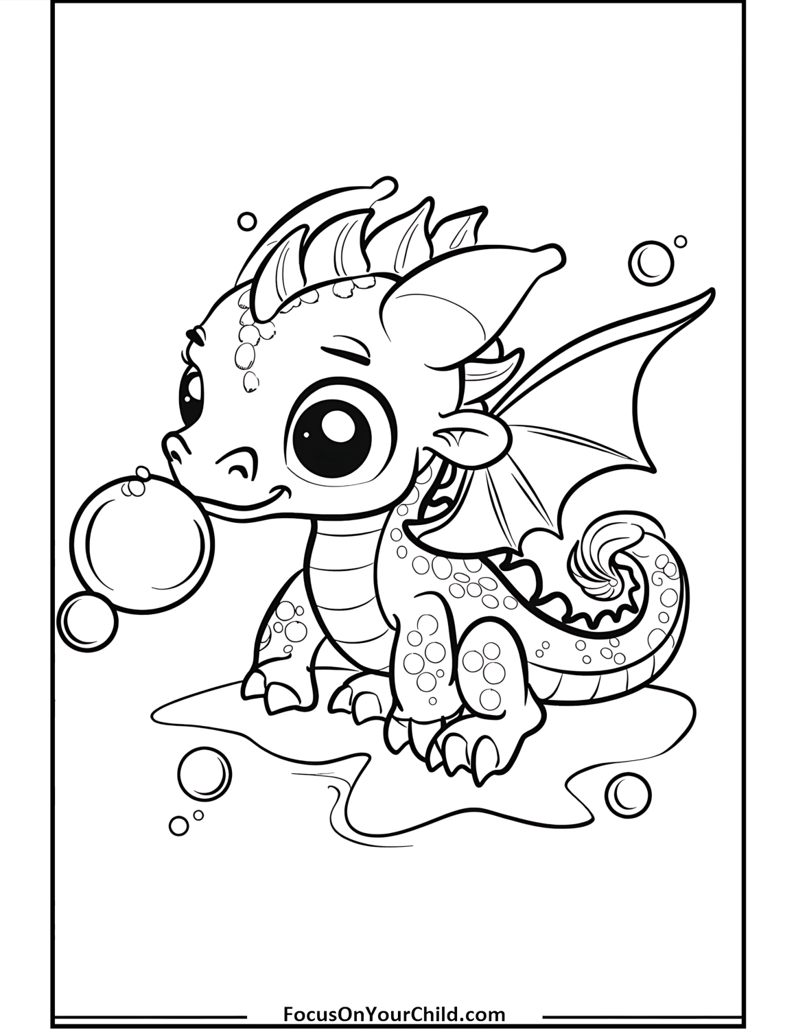 50+ Dragon Coloring Pages (Free PDF Printables)
