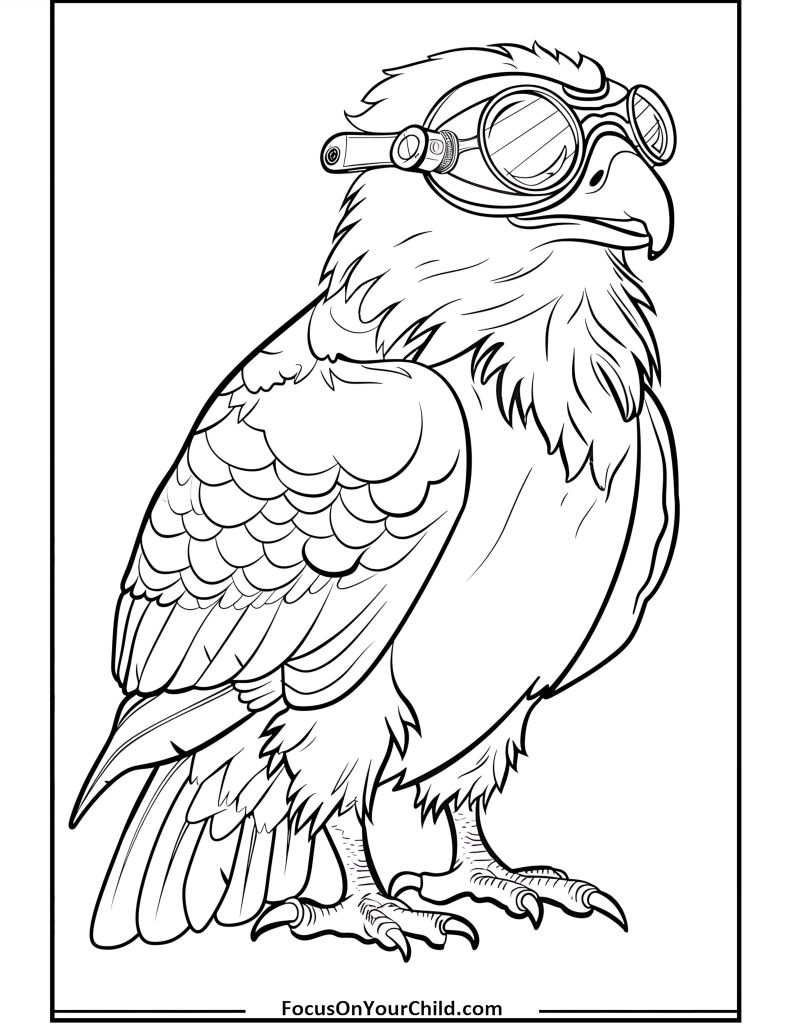 50+ Eagle Coloring Pages (Free PDF Printables)