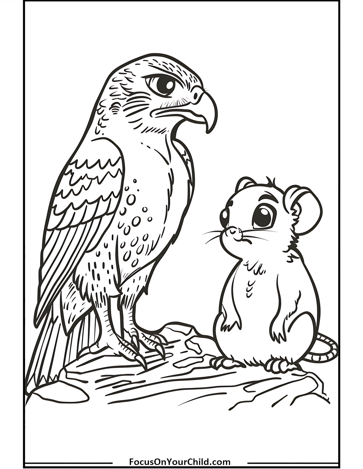50+ Falcon Coloring Pages (Free PDF Printables)