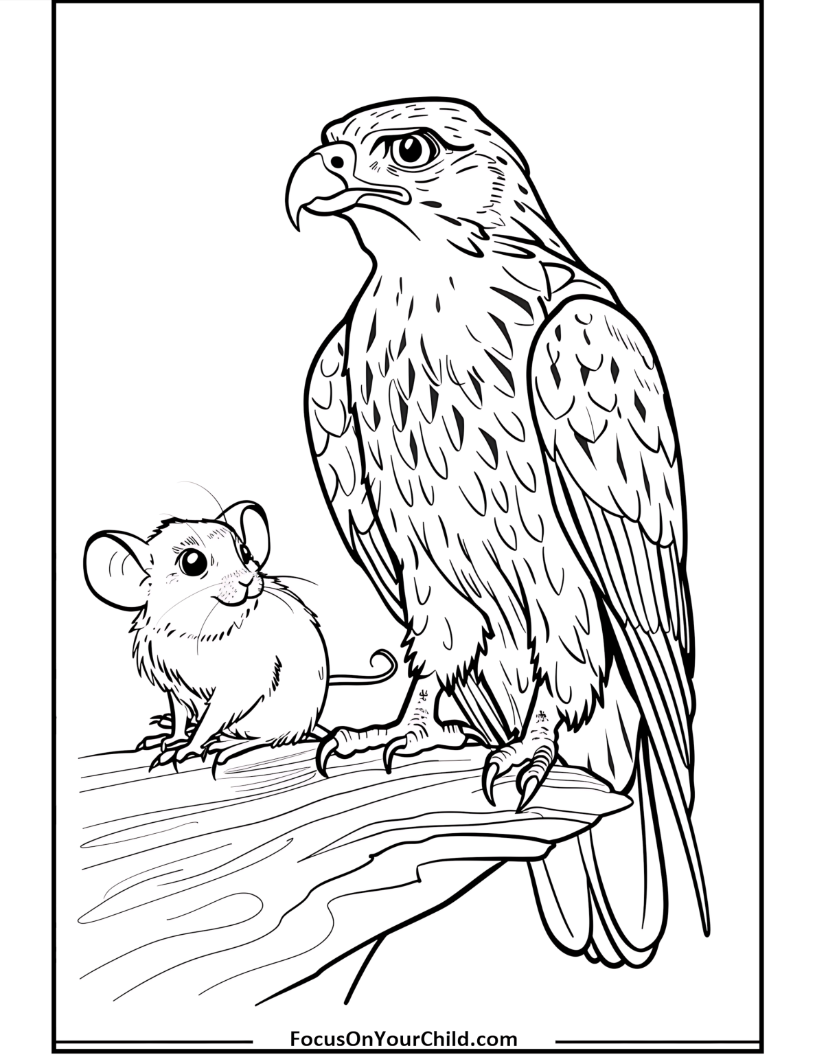 50+ Falcon Coloring Pages (Free PDF Printables)