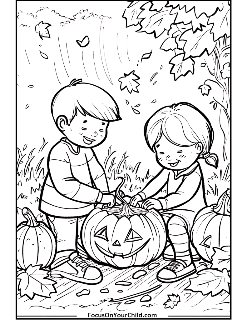 50+ Pumpkin Coloring Pages (Free PDF Printables)