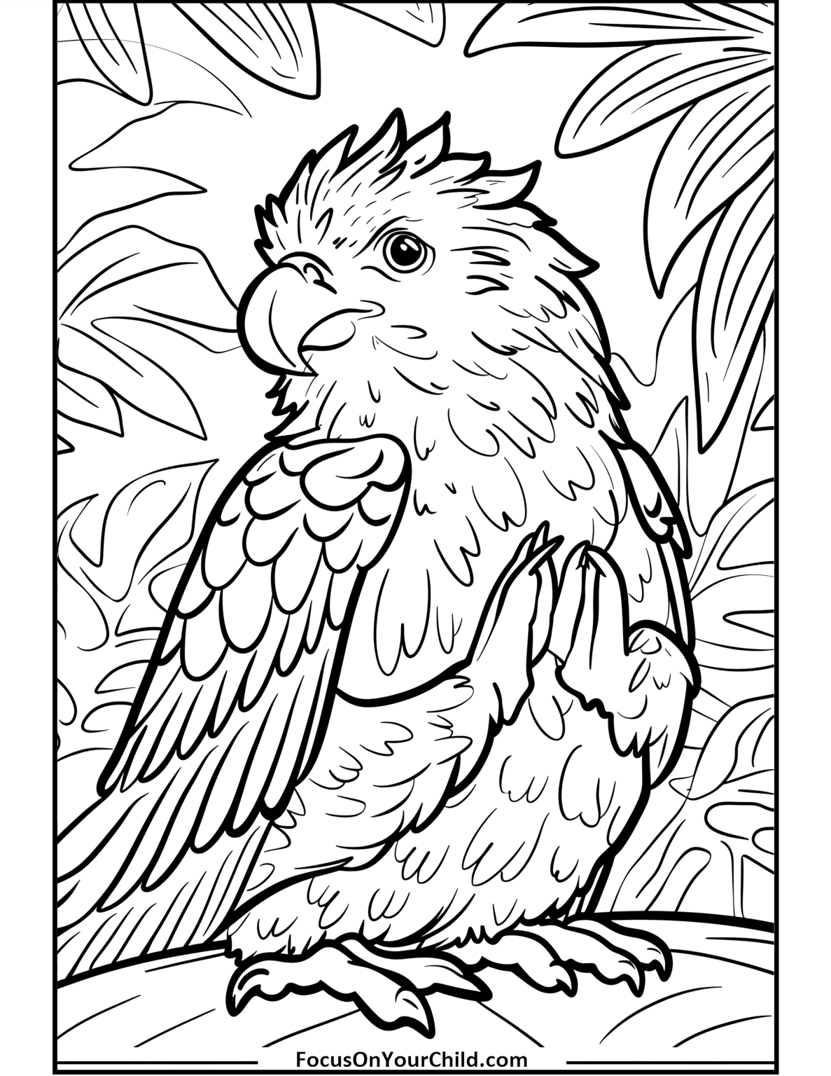 50+ Hawk Coloring Pages (Free PDF Printables)