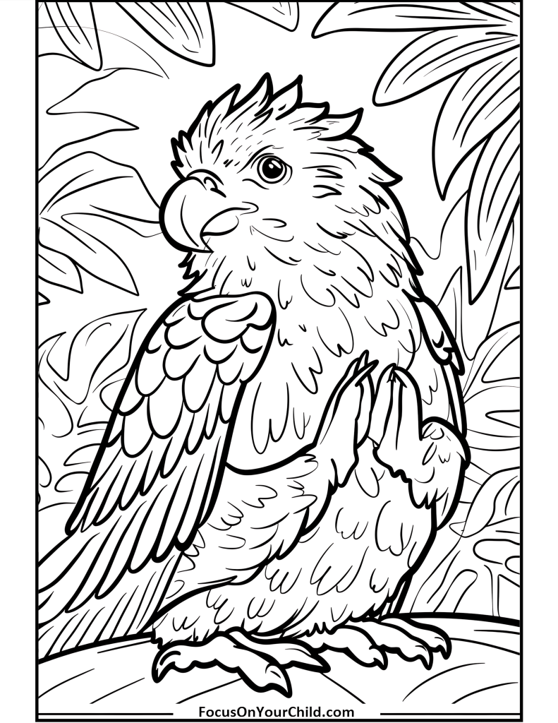 50+ Hawk Coloring Pages (Free PDF Printables)