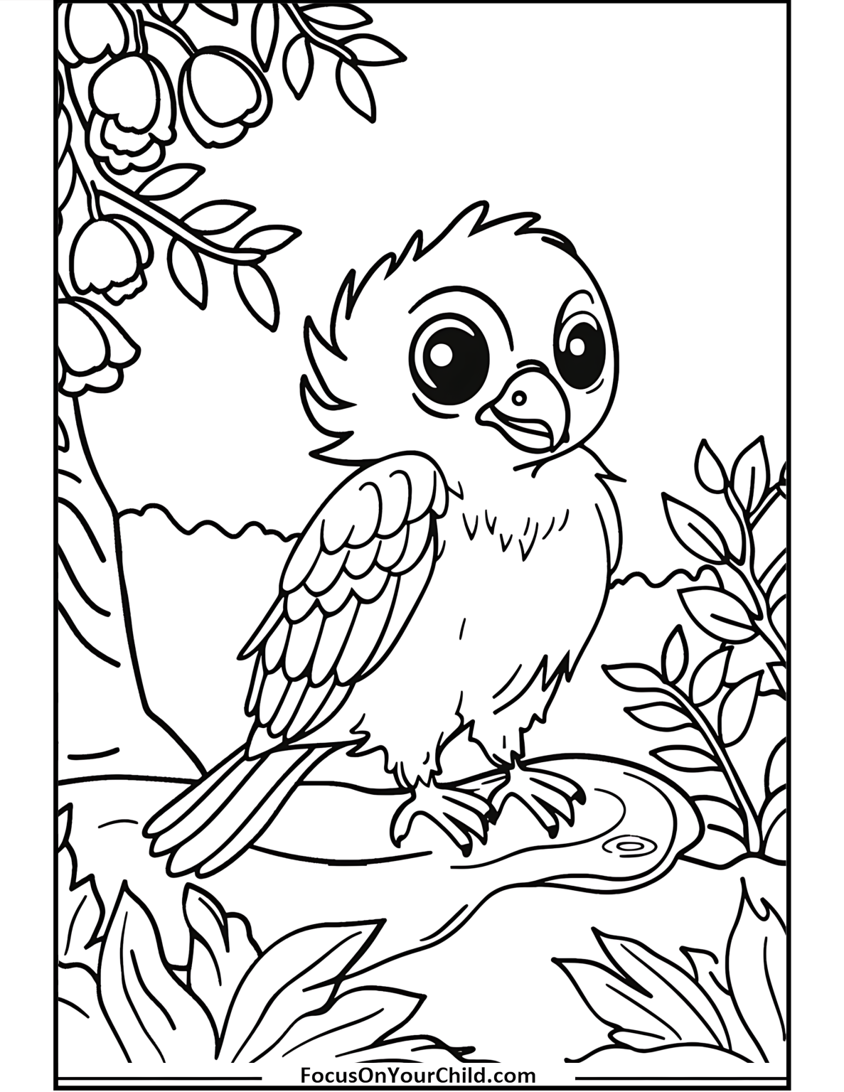 50+ Hawk Coloring Pages (Free PDF Printables)