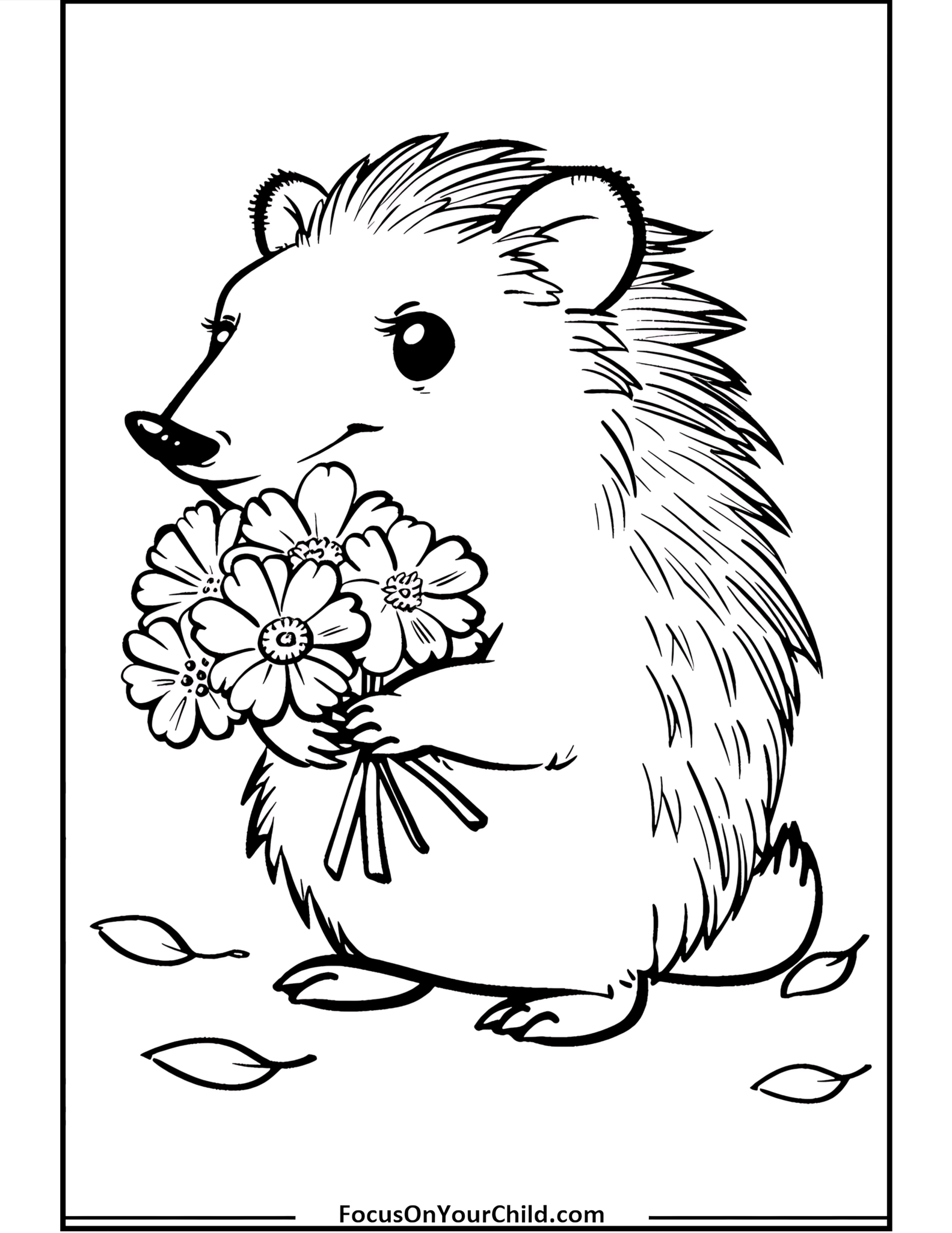 50+ Hedgehog Coloring Pages (Free PDF Printables)