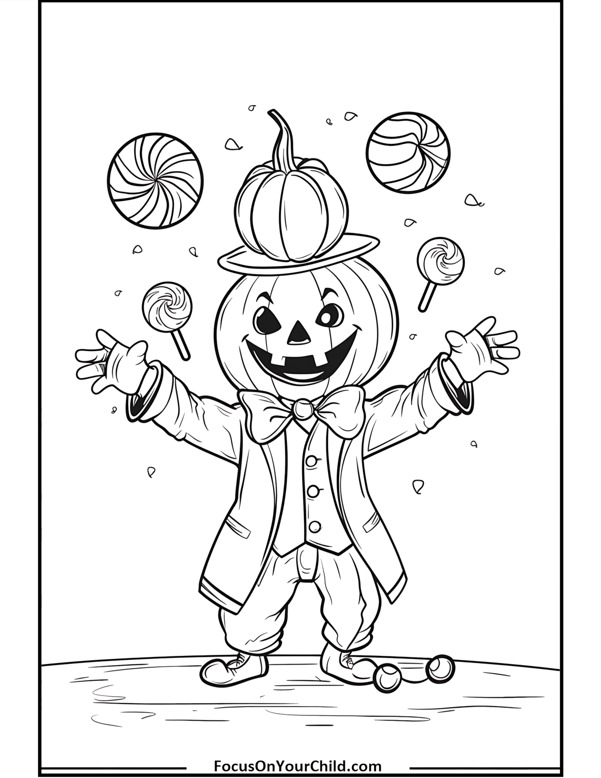 50+ Jack O' Lantern Coloring Pages (Free PDF Printables)