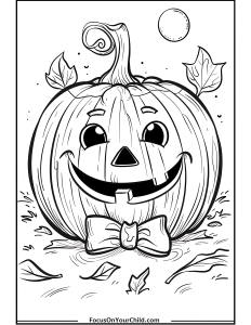 50+ Jack O' Lantern Coloring Pages (Free PDF Printables)