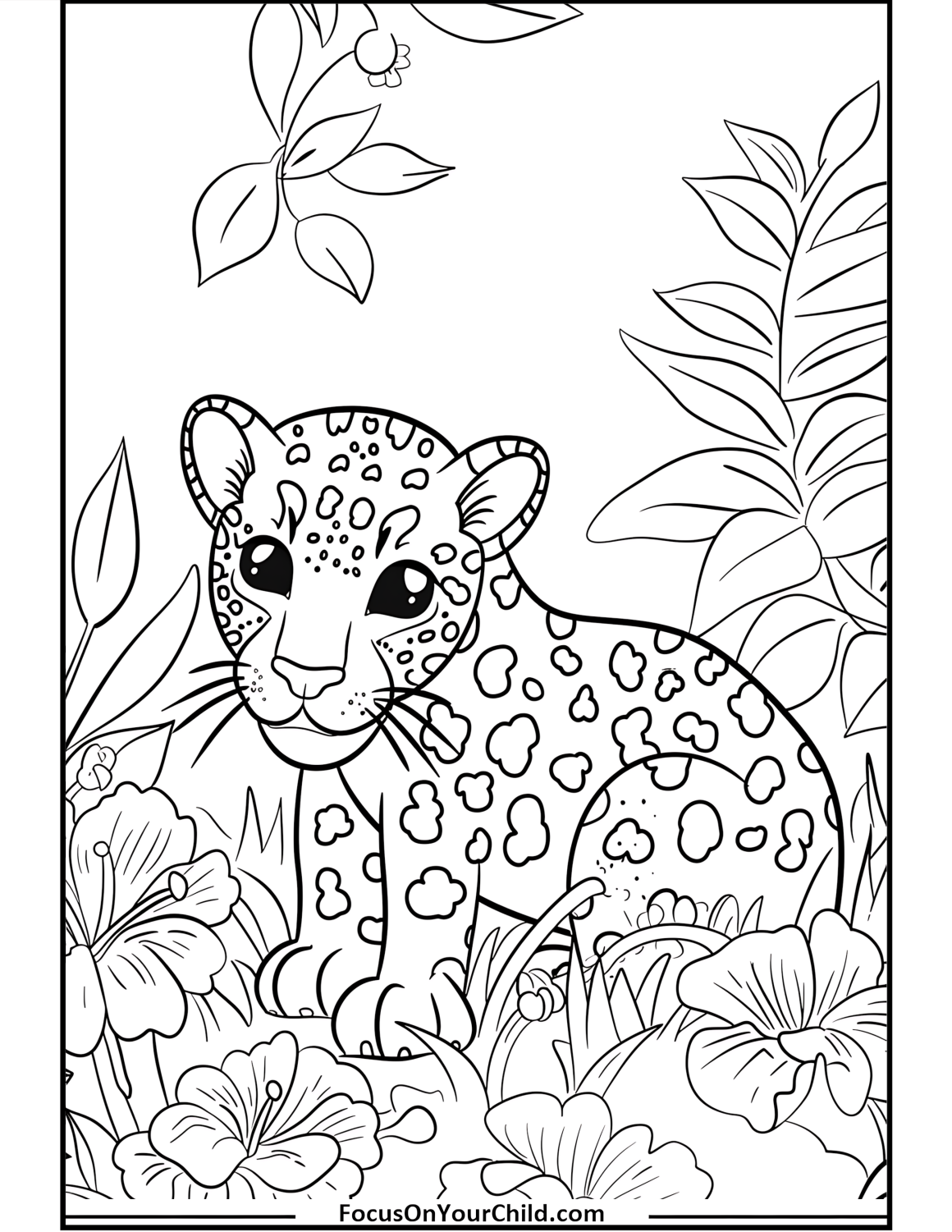 50+ Jaguar Coloring Pages (Free PDF Printables)