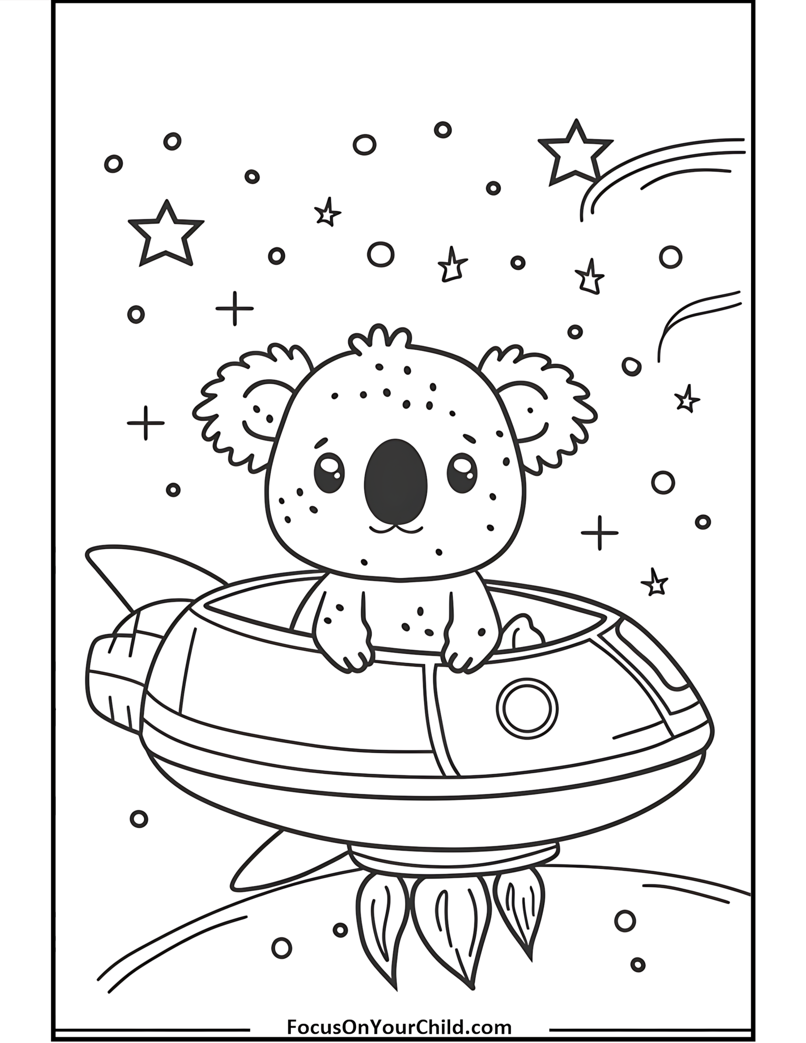 50+ Koala Coloring Pages (Free PDF Printables)
