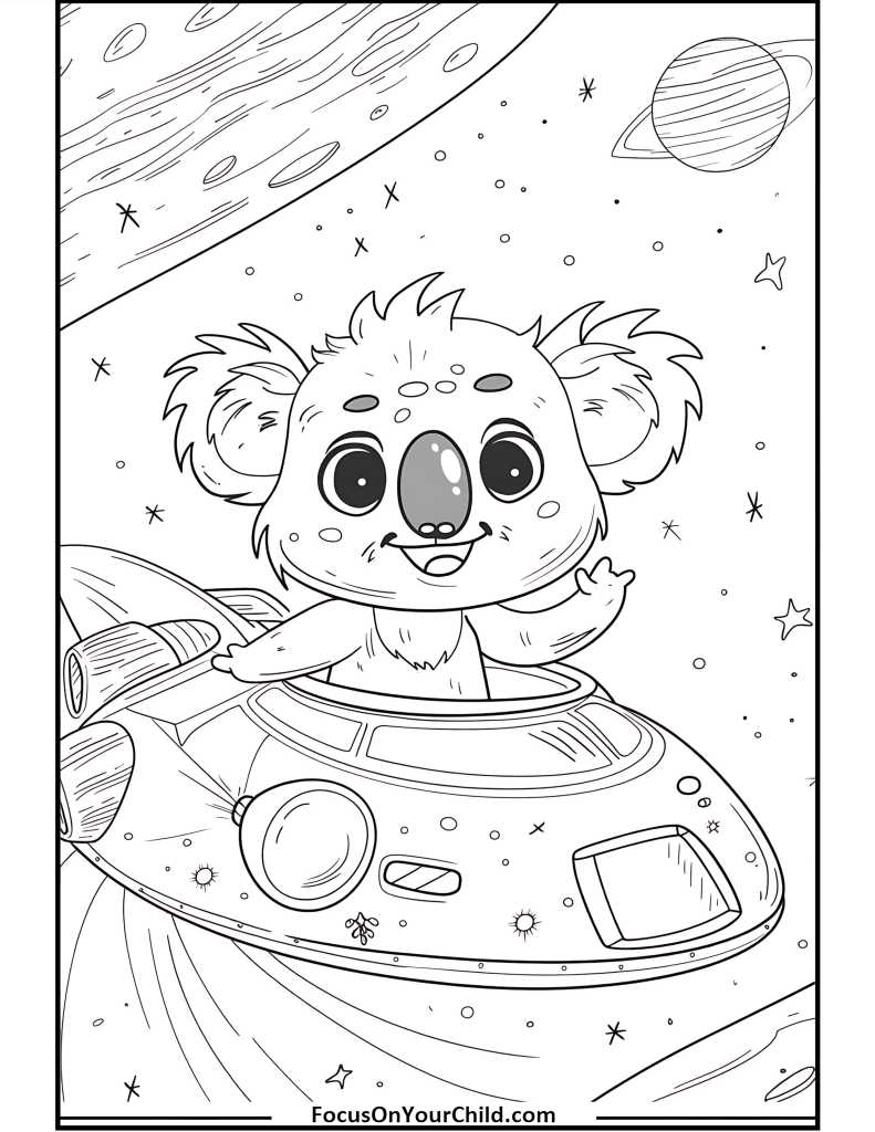 50+ Koala Coloring Pages (Free PDF Printables)