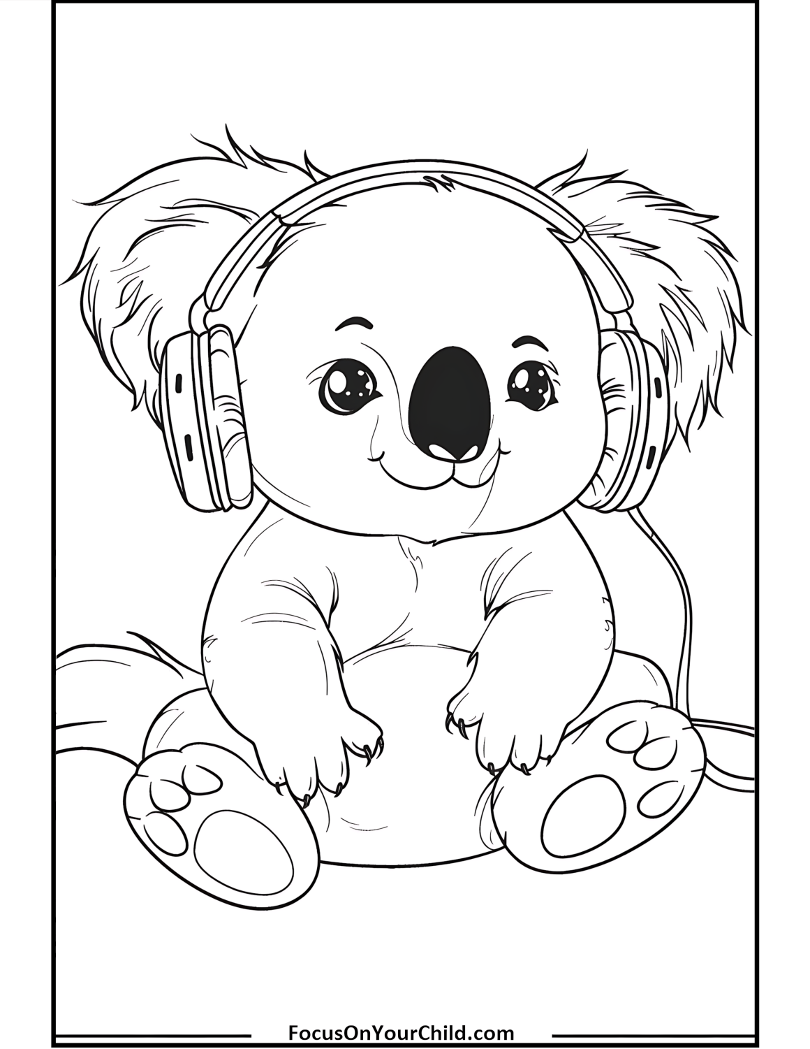 50+ Koala Coloring Pages (Free PDF Printables)