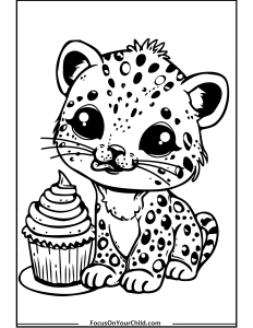 50+ Leopard Coloring Pages (Free PDF Printables)