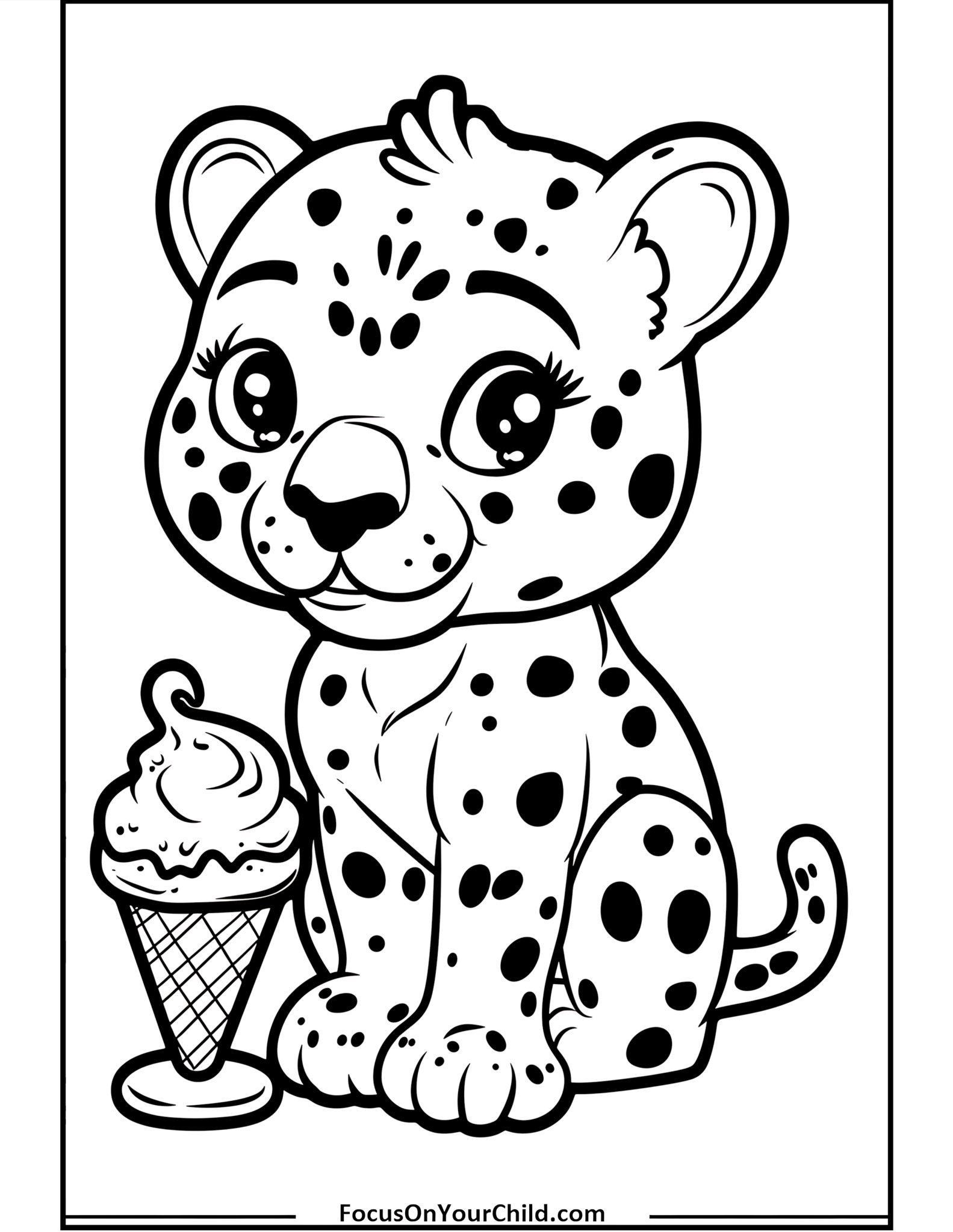 50+ Leopard Coloring Pages (Free PDF Printables)