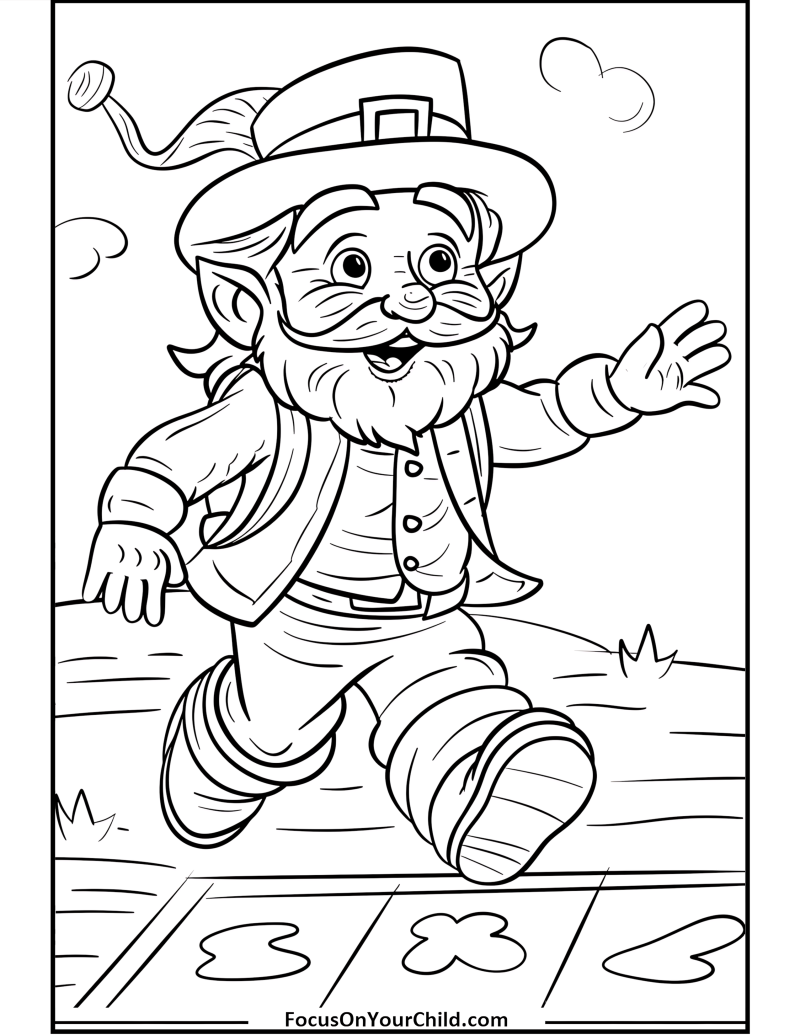 50+ Leprechaun Coloring Pages (Free PDF Printables)