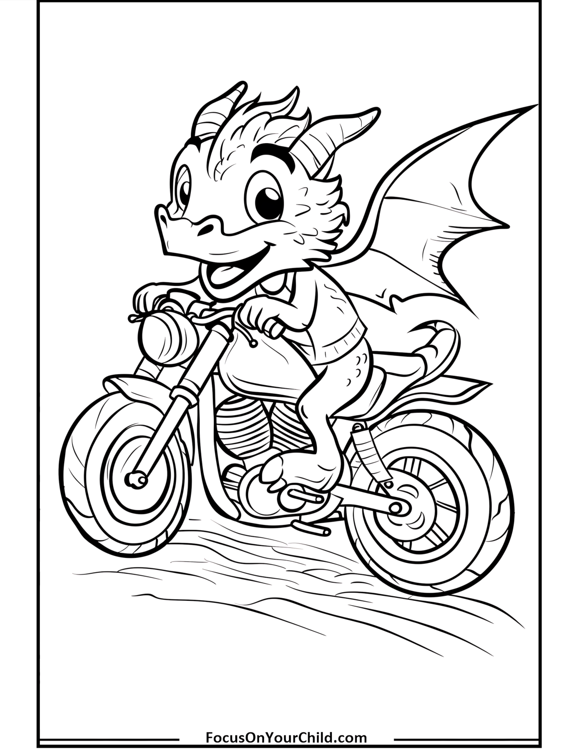 50+ Motorcycle Coloring Pages (Free PDF Printables)