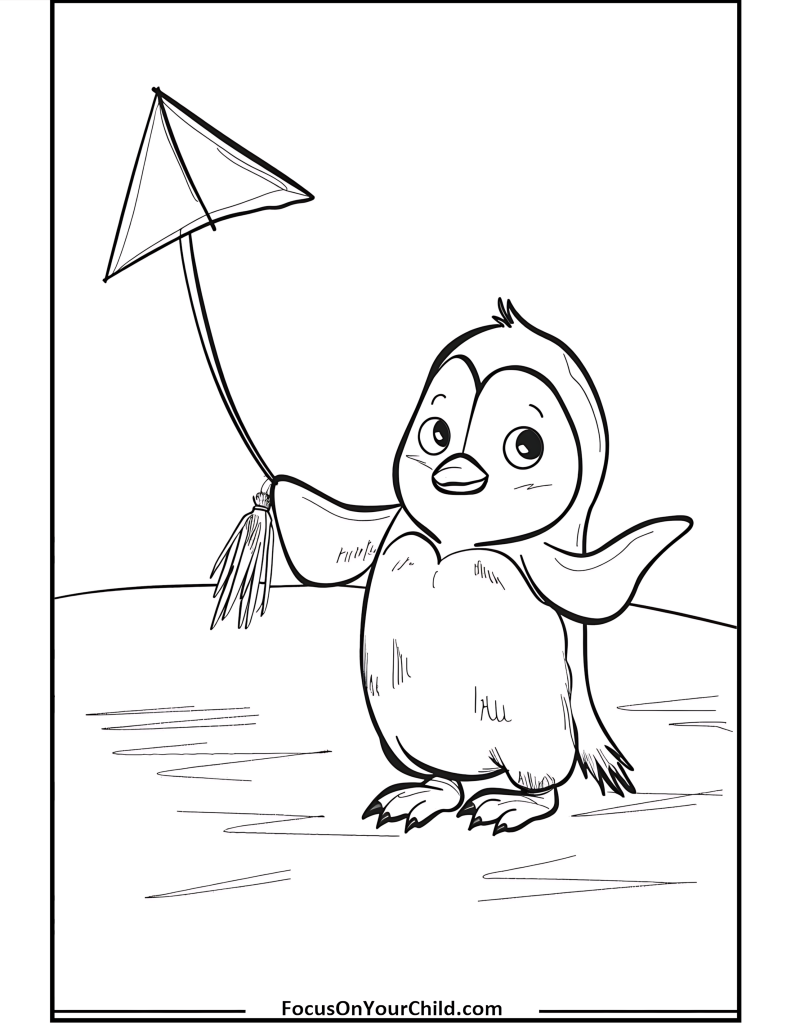 50+ Kite Coloring Pages (Free PDF Printables)