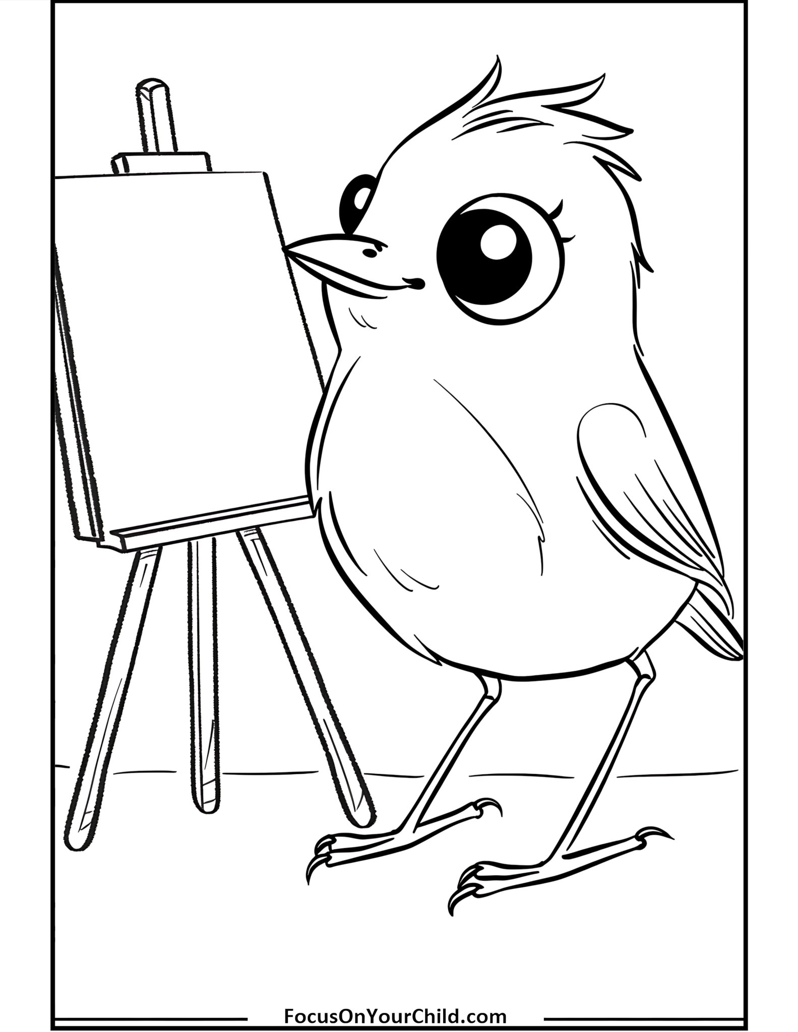50+ Robin Coloring Pages (Free PDF Printables)