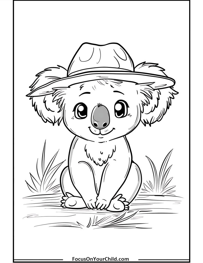 50+ Koala Coloring Pages (Free PDF Printables)