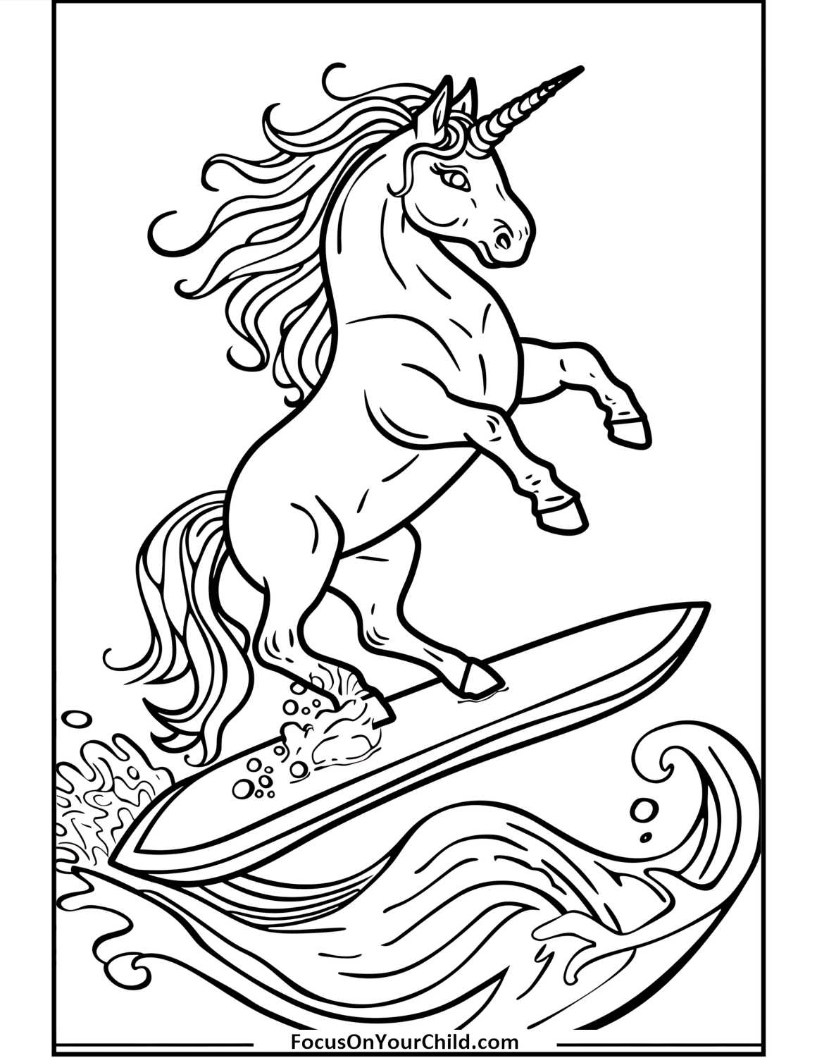 50+ Unicorn Coloring Pages (Free PDF Printables)
