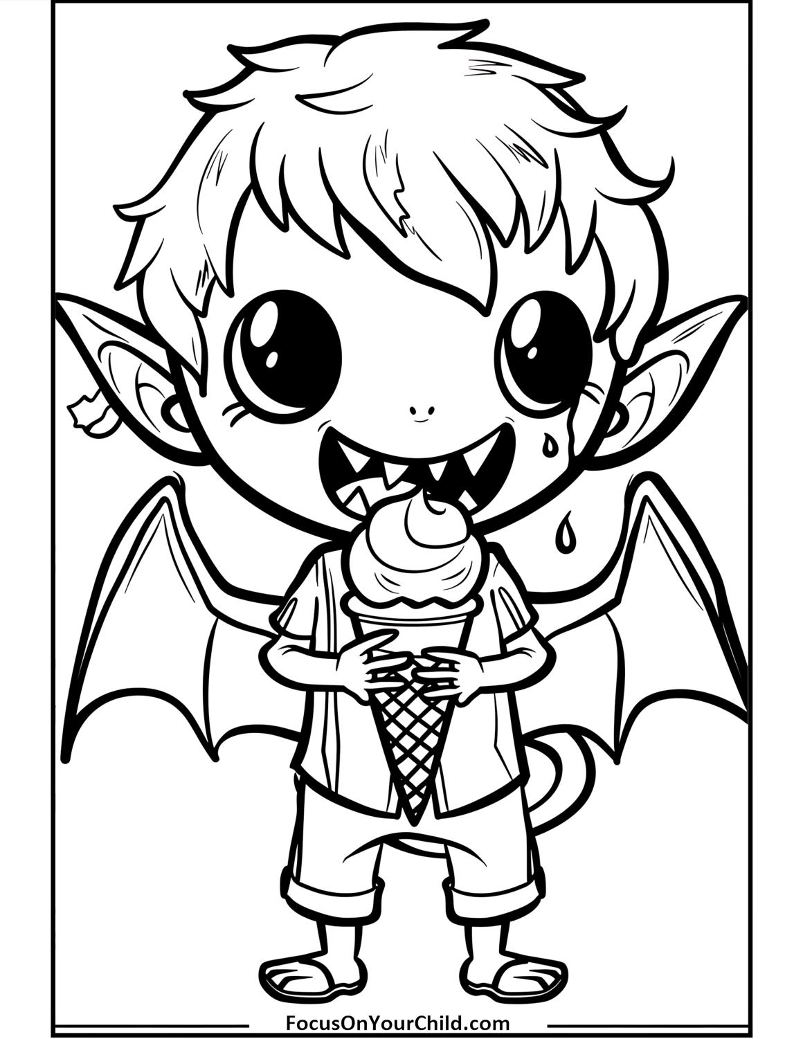 50+ Vampire Coloring Pages (Free PDF Printables)