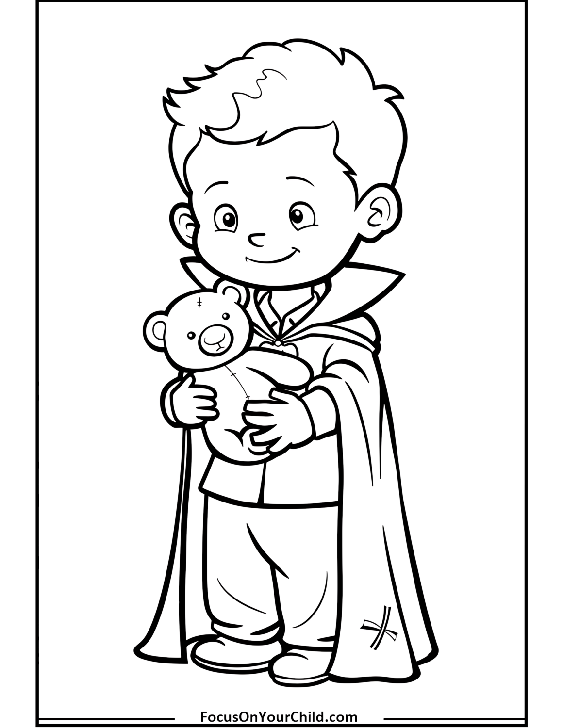 50+ Vampire Coloring Pages (Free PDF Printables)