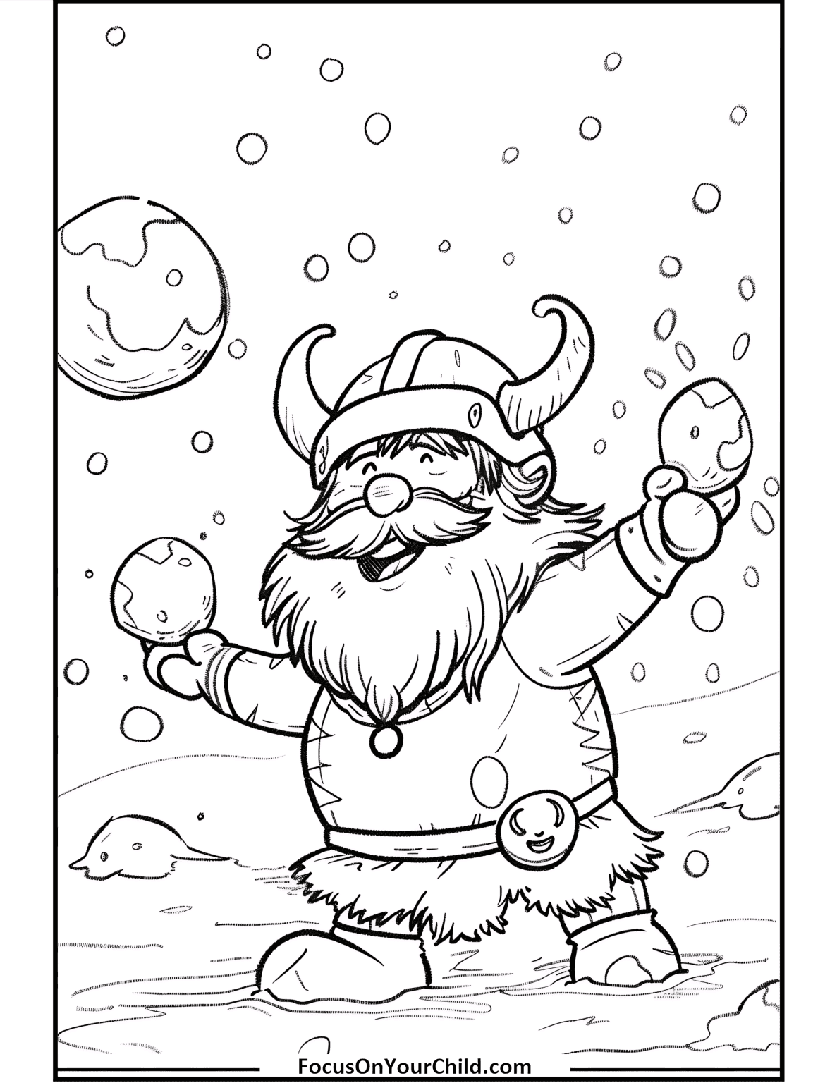 50+ Viking Coloring Pages (Free PDF Printables)