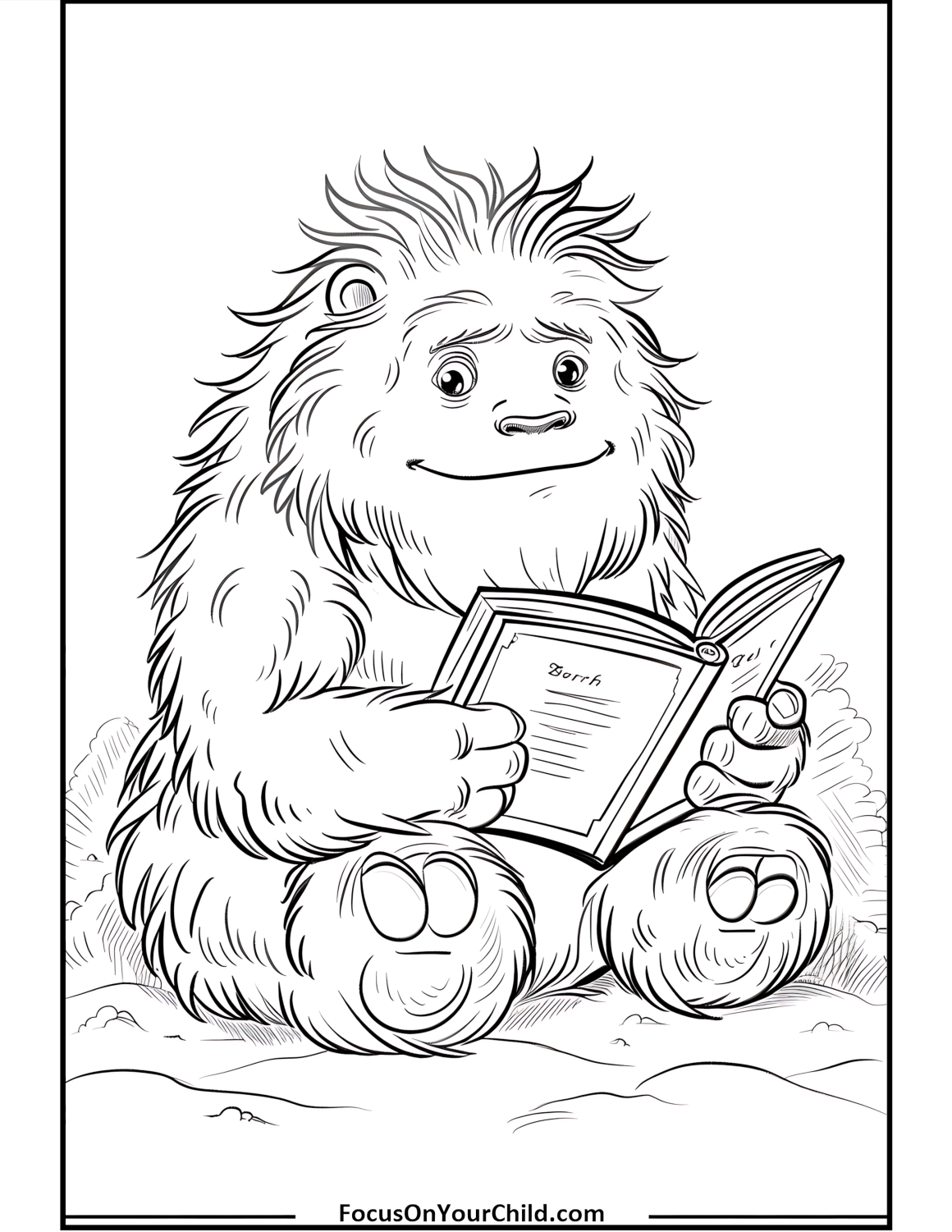 50+ Yeti Coloring Pages (Free PDF Printables)