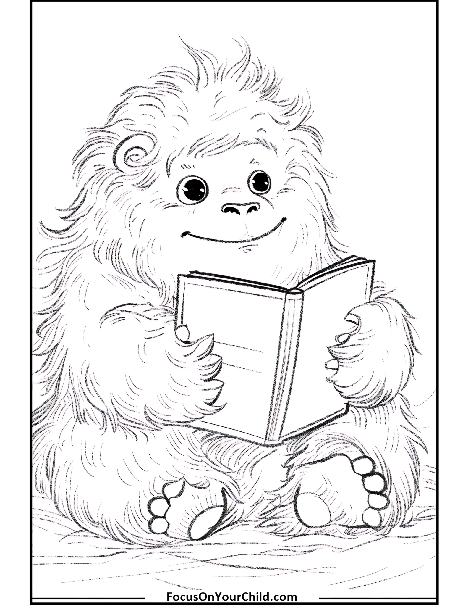 50+ Yeti Coloring Pages (Free PDF Printables)