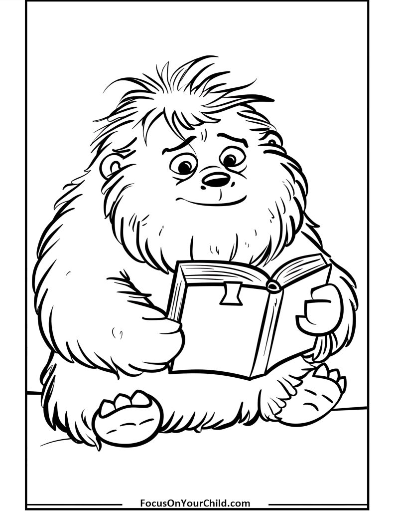 50+ Yeti Coloring Pages (Free PDF Printables)