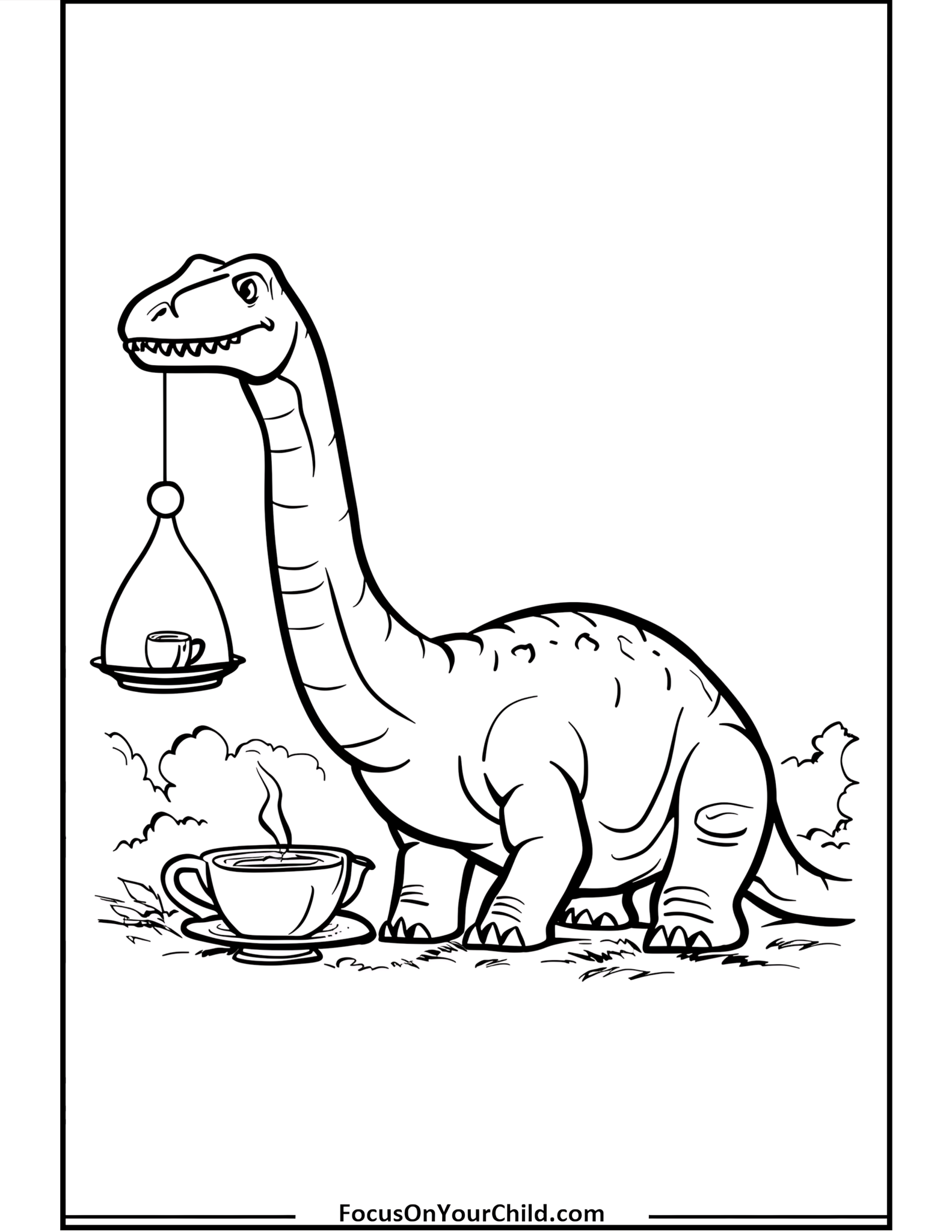 50+ Brachiosaurus Coloring Pages (Free PDF Printables)