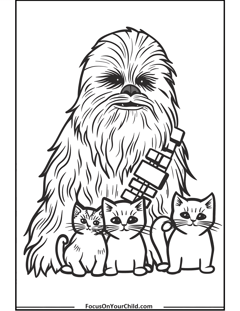 50+ Star Wars Coloring Pages (Free PDF Printables)