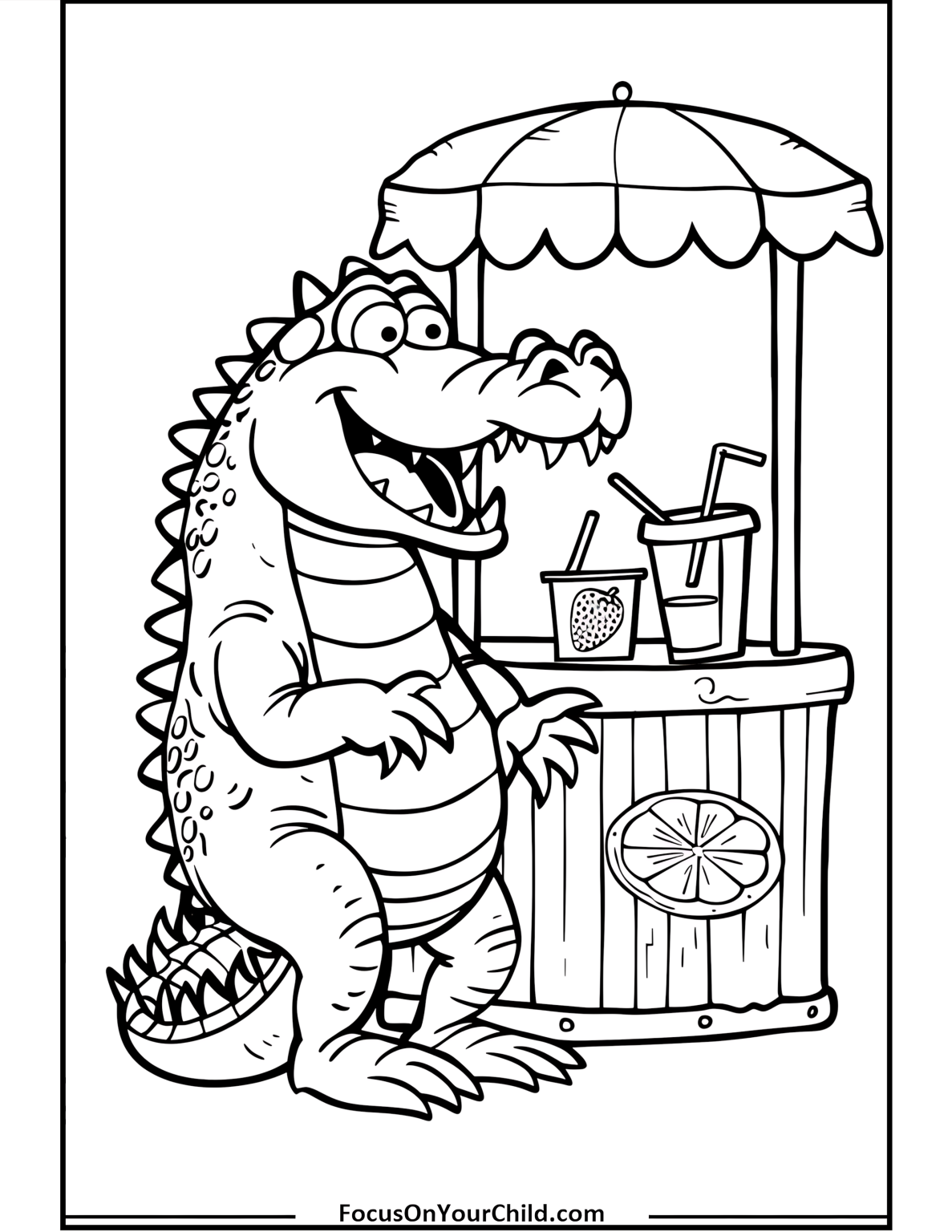 50+ Alligator Coloring Pages (Free PDF Printables)