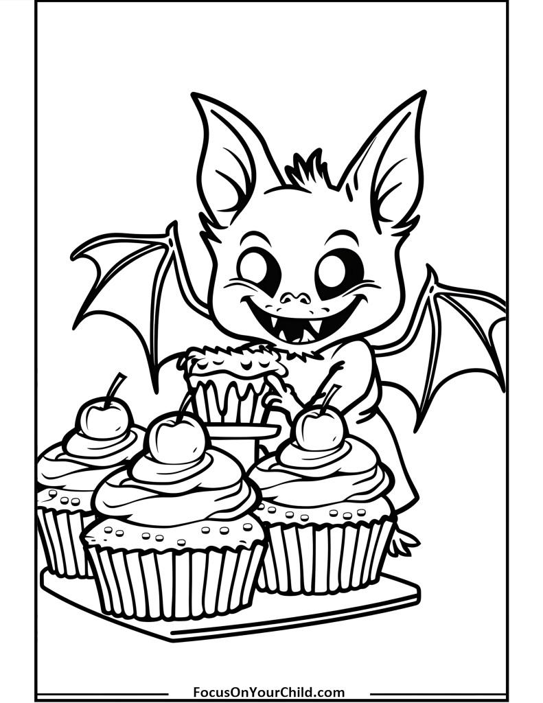 50+ Bat Coloring Pages (Free PDF Printables)