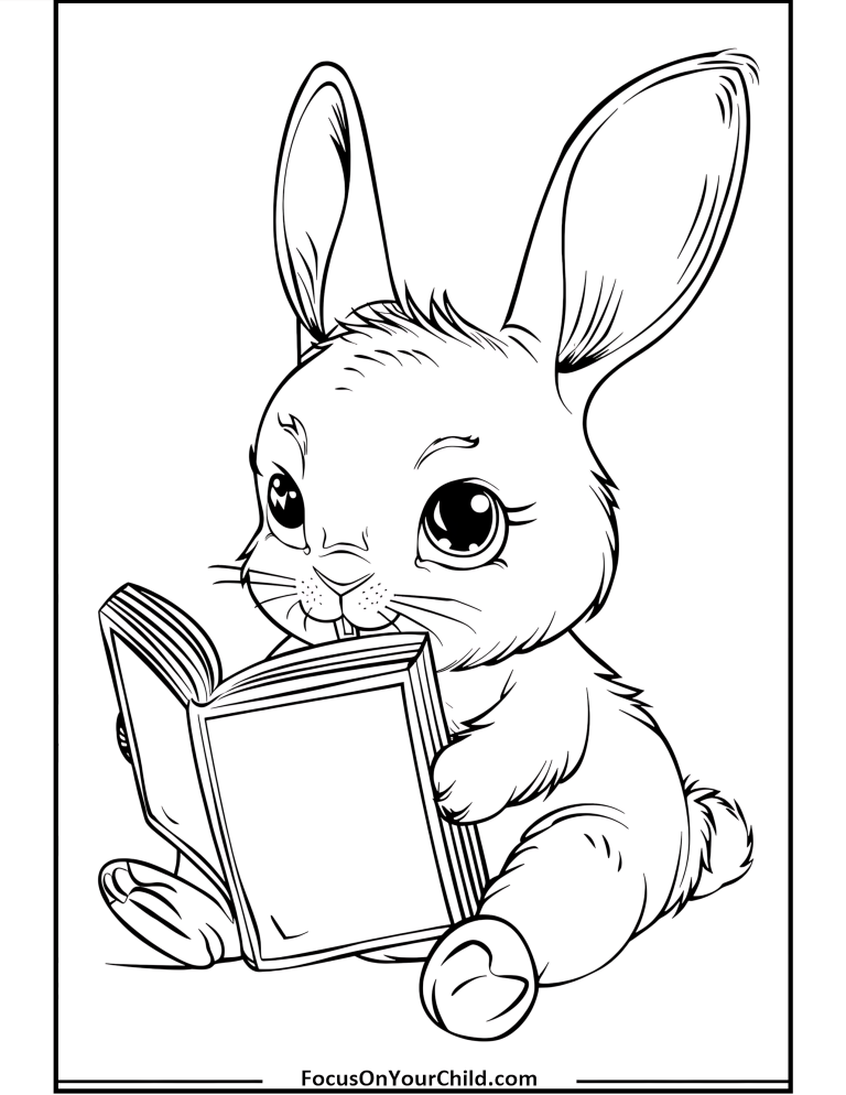 50+ Bunny Coloring Pages (Free PDF Printables)