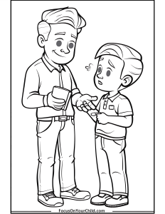 50+ Father's Day Coloring Pages (Free PDF Printables)