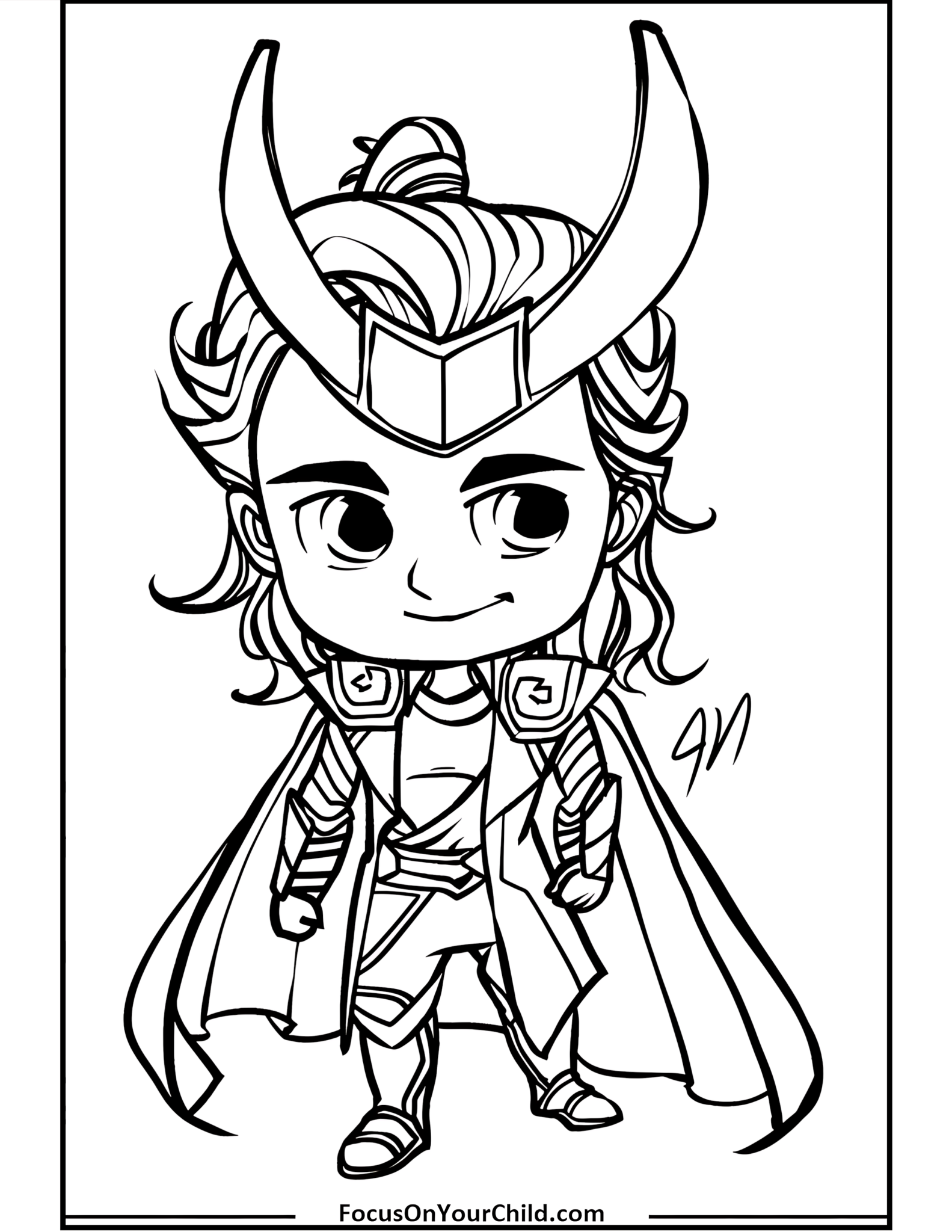 50+ Loki Coloring Pages (Free PDF Printables)