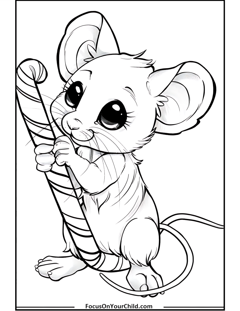 50+ Candy Cane Coloring Pages (Free PDF Printables)