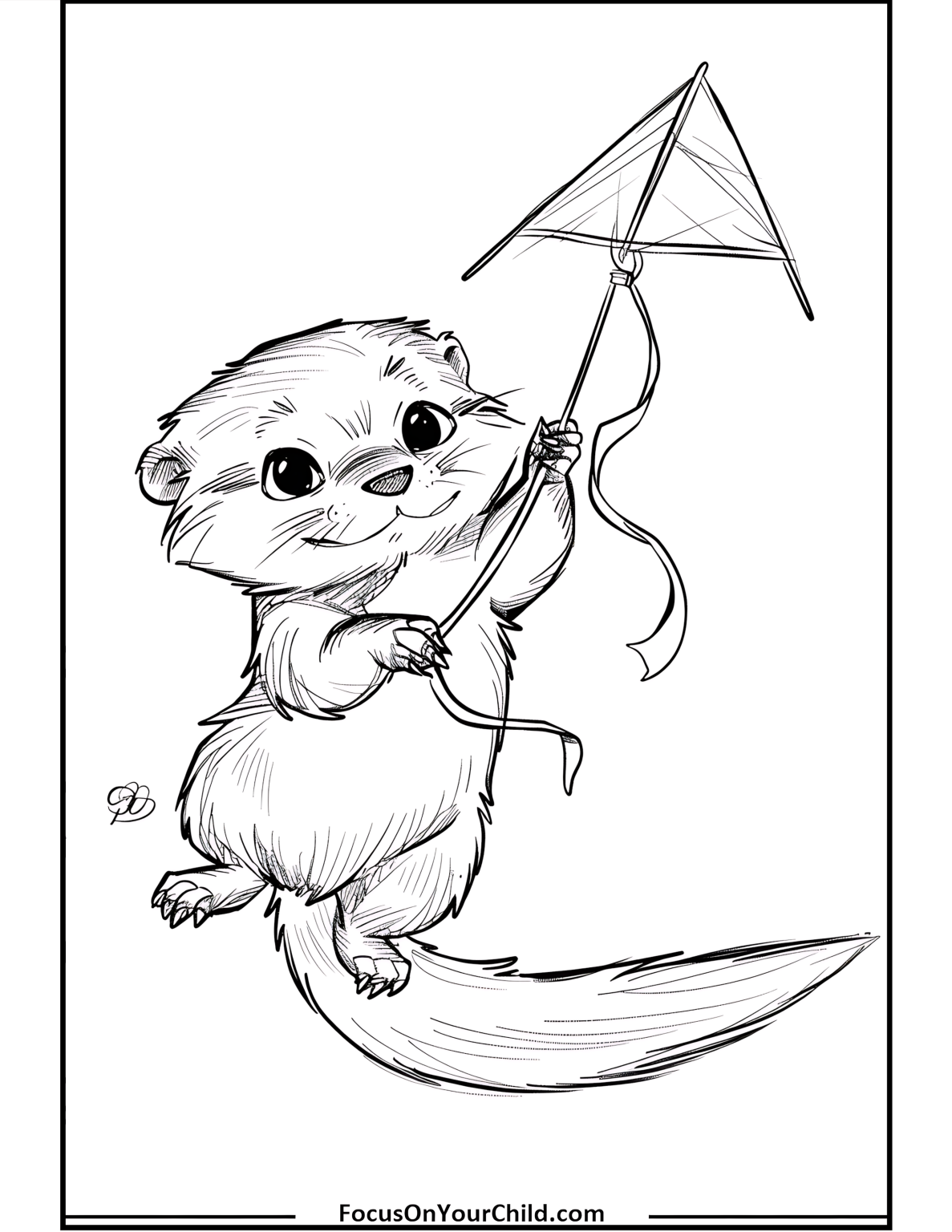 50+ Kite Coloring Pages (Free PDF Printables)