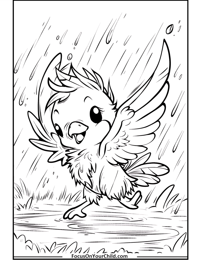 50+ Phoenix Coloring Pages (Free PDF Printables)
