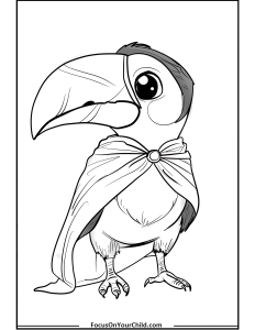 50+ Toucan Coloring Pages (Free PDF Printables)