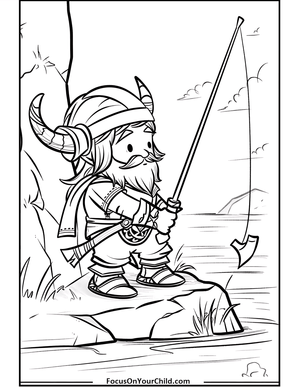 50+ Viking Coloring Pages (Free PDF Printables)