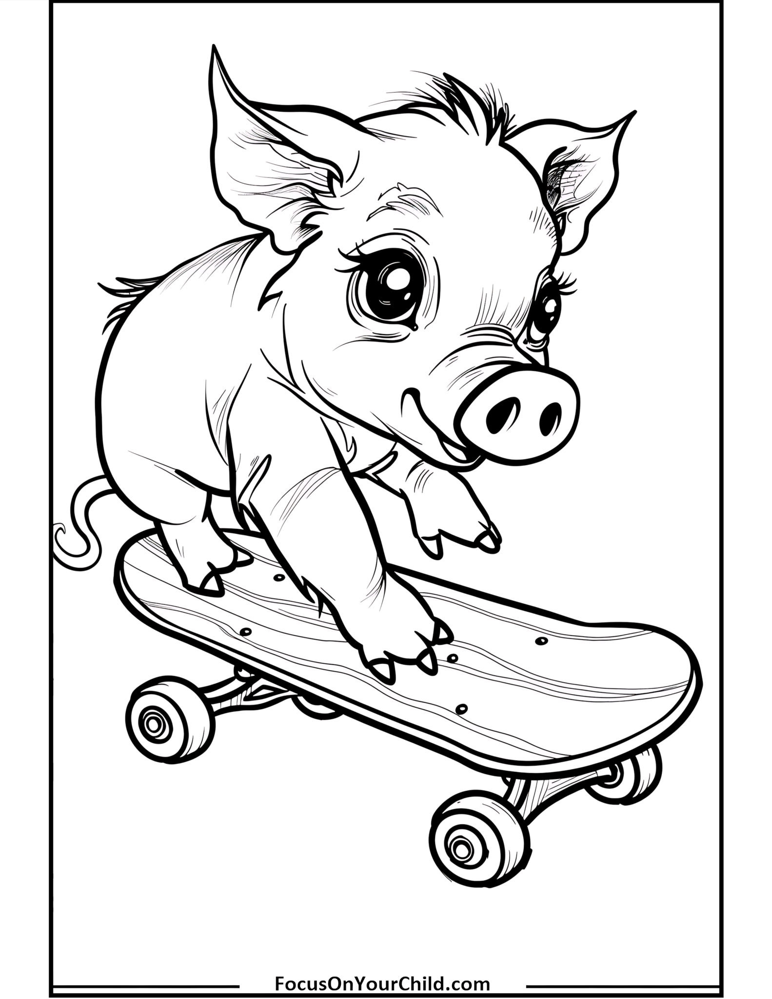 50+ Pig Coloring Pages (Free PDF Printables)