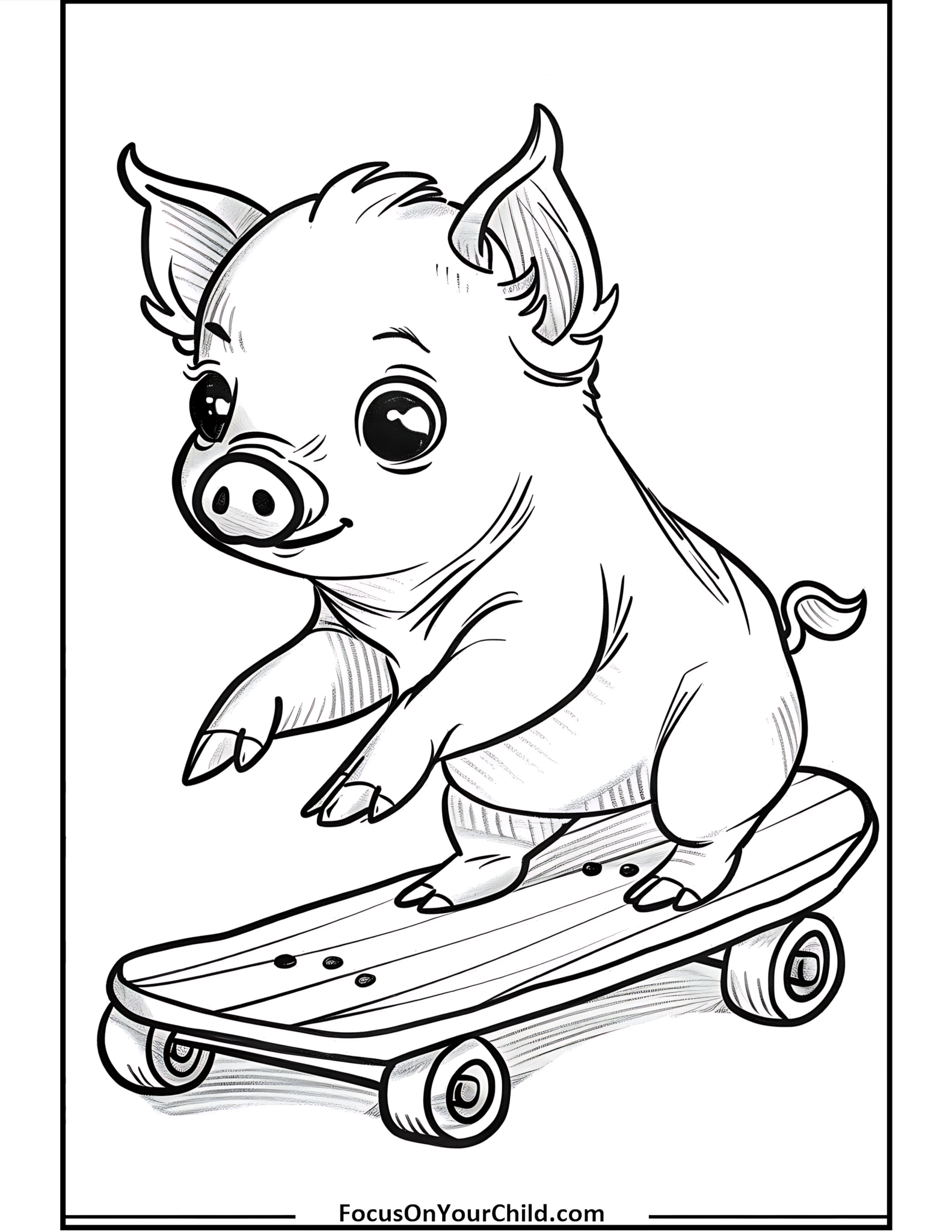 50+ Pig Coloring Pages (Free PDF Printables)