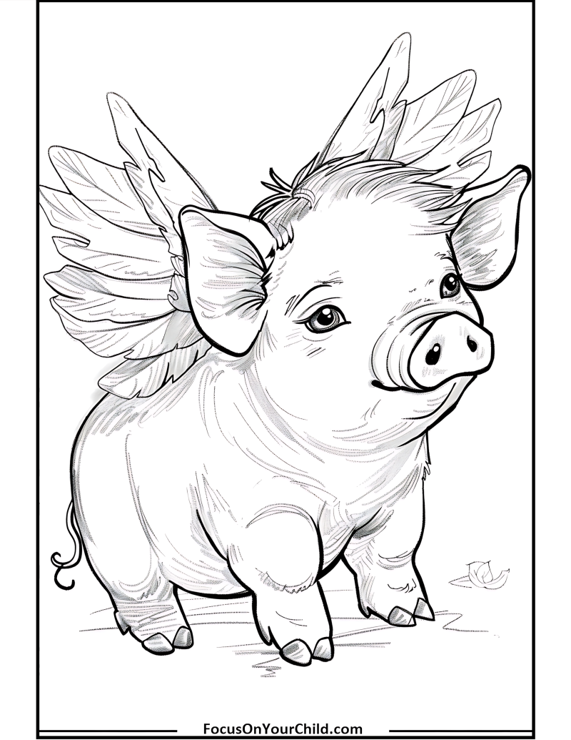50+ Pig Coloring Pages (Free PDF Printables)