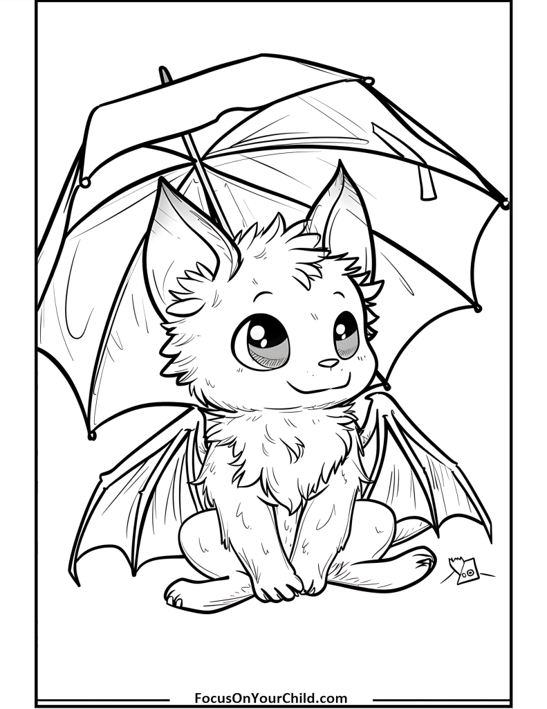50+ Bat Coloring Pages (Free PDF Printables)