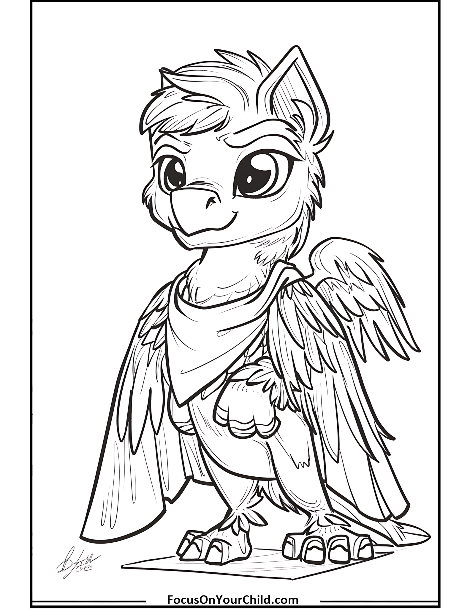 50+ Griffin Coloring Pages (Free PDF Printables)