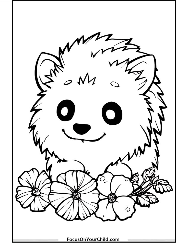 50+ Hedgehog Coloring Pages (Free PDF Printables)