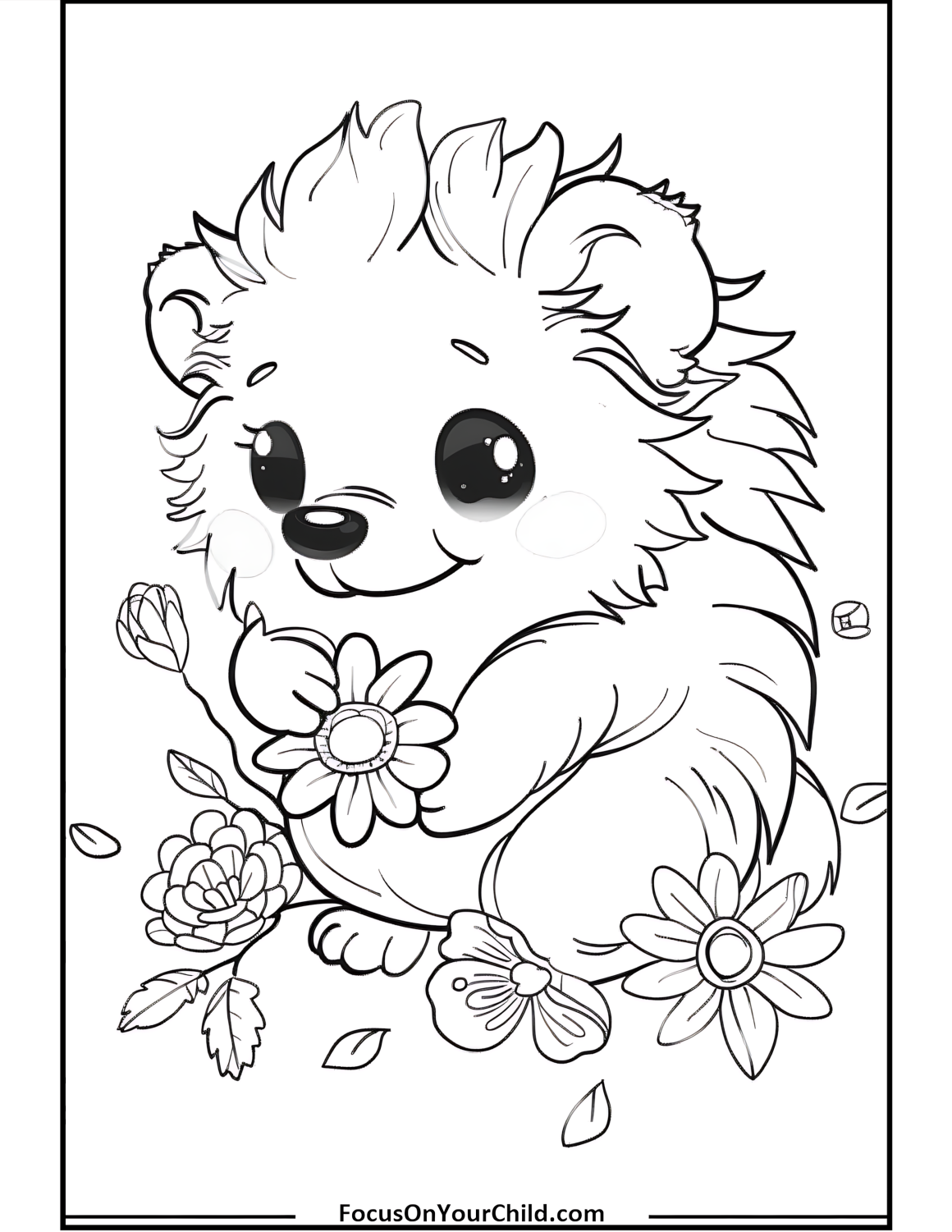50+ Hedgehog Coloring Pages (Free PDF Printables)