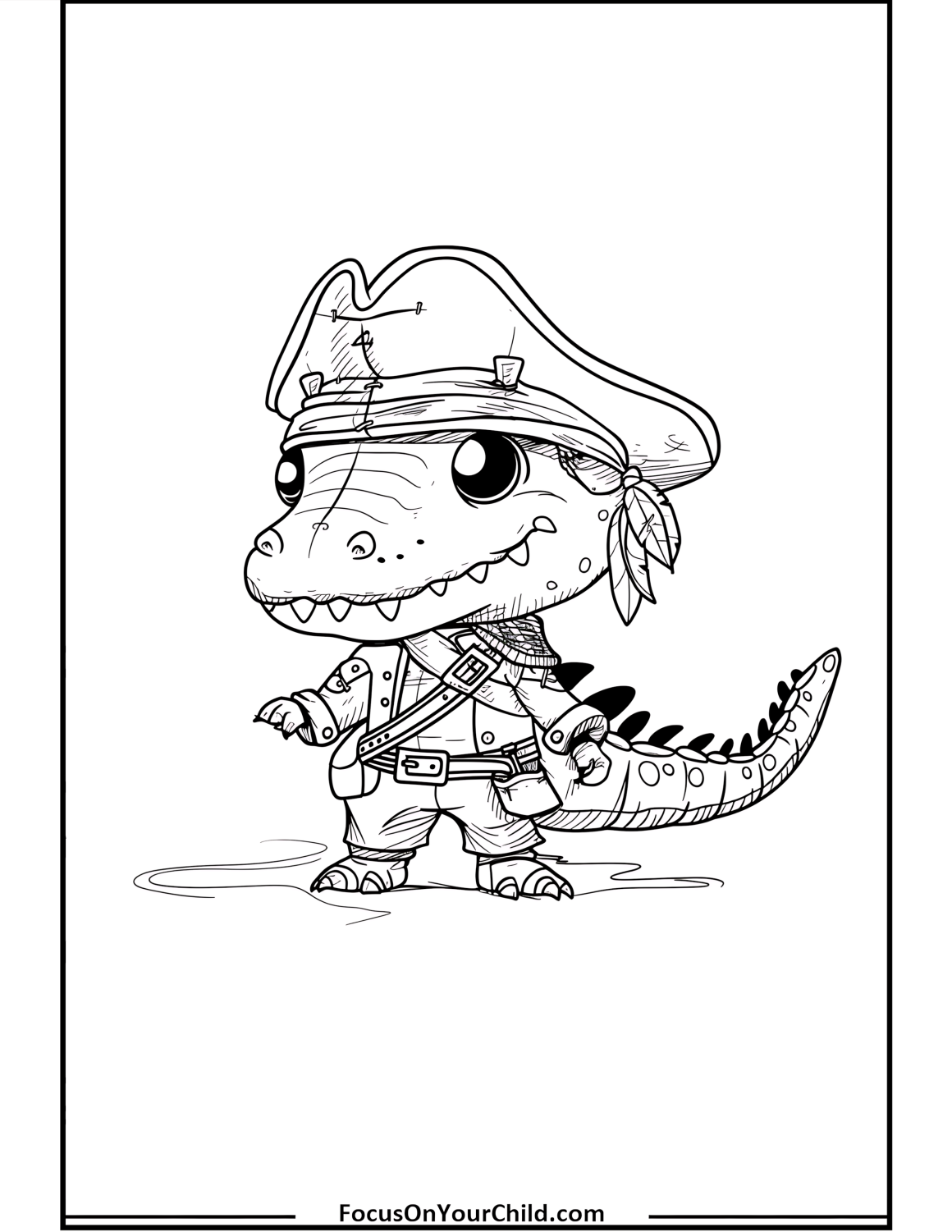 50+ Alligator Coloring Pages (Free PDF Printables)